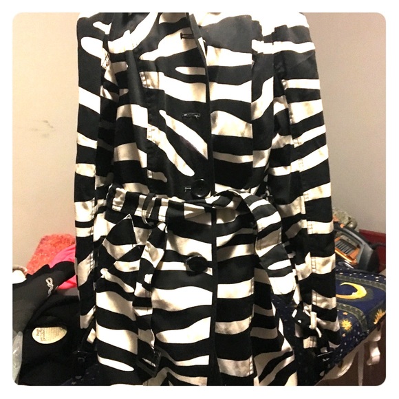 INC International Concepts | Jackets & Coats | Zebra Sexy Inc Coat ...